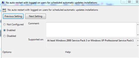 Windows Update Restart