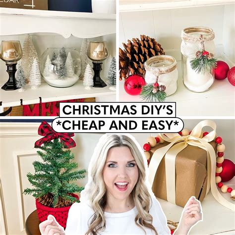 10 Easy Dollar Tree Christmas Diys 🎄 Liz Fenwick Diy Facebook