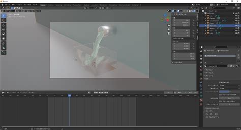 Blenderでレンダリングをすると画面が真っ白になってしまうので解決方法を教えて欲しいです。
