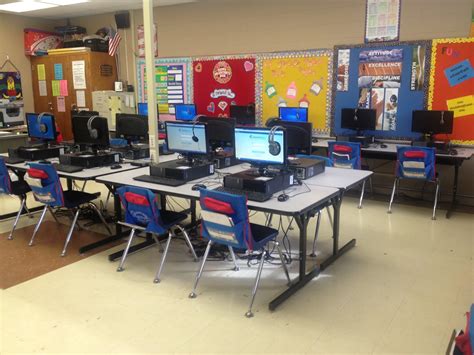 The Crazy Computer Lab Around The Classroom
