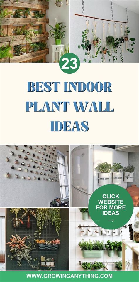 23 Creative Indoor Plant Wall Decor Options Style And Greenery Indoor