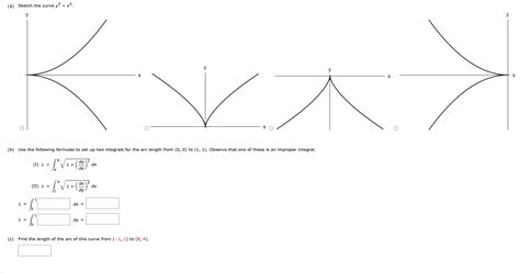 solved a sketch the curve y3 x у y у y x o b use the