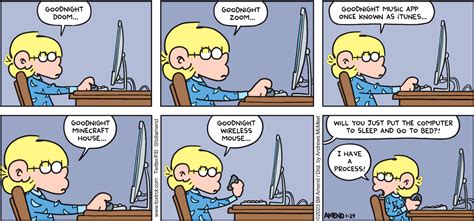 Goodnight Doom Gaming Foxtrot Comics By Bill Amend