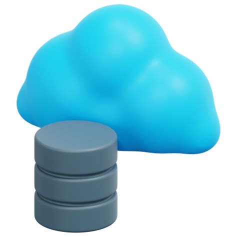 Cloud Database Technology Ui Computing Data 3d Icon Download On Iconfinder