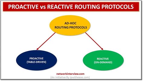 Proactive Vs Reactive Routing Protocols Network Interview
