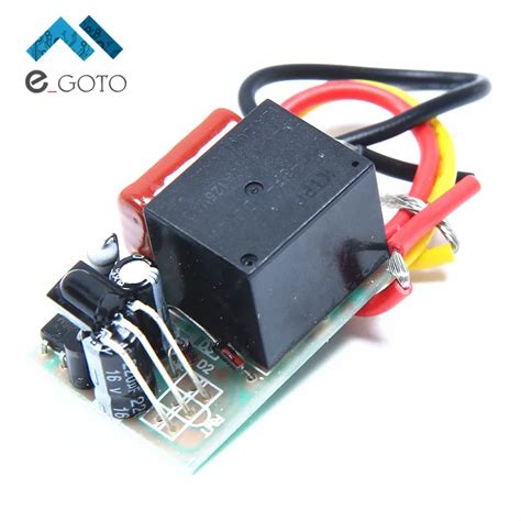 IR Infrared Wireless Remote Control Switch Module 220V 1Bit Remote Control Module Receiver For
