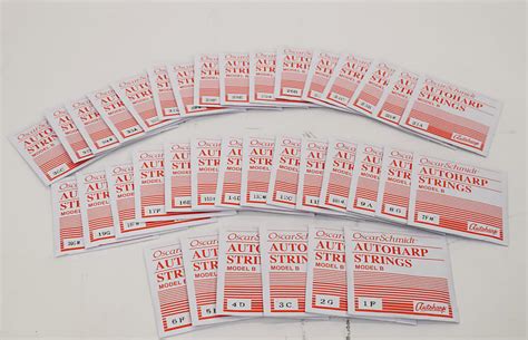 Oscar Schmidt Asb Model B Ball End Autoharp Strings Full Reverb