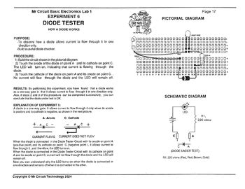 Mr Circuit Hands On Electronics Exp HOW A DIODE WORKS In A Circuit