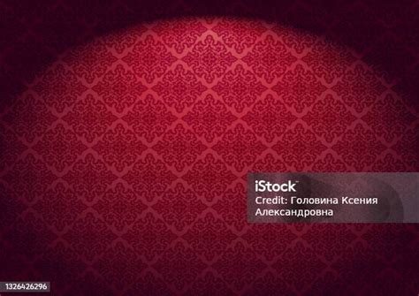 유도 페르시아 장식과 동양 빈티지 배경 로얄 고급스러운 레드 커튼에 대한 스톡 벡터 아트 및 기타 이미지 커튼 배경 주제 비단 Istock