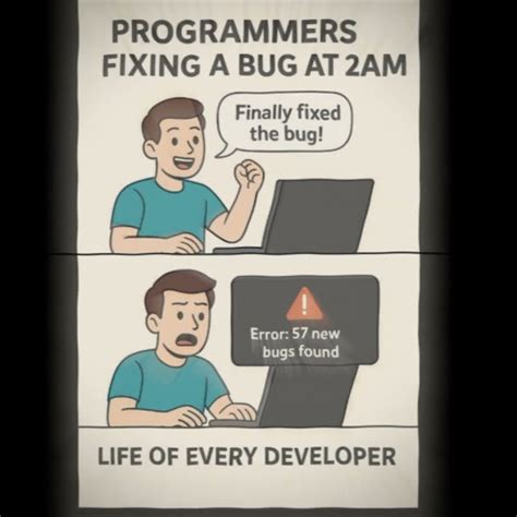👉 “programmers Life At 2am 😂 Fixing Bugs Gone Wrong”shorts Meme