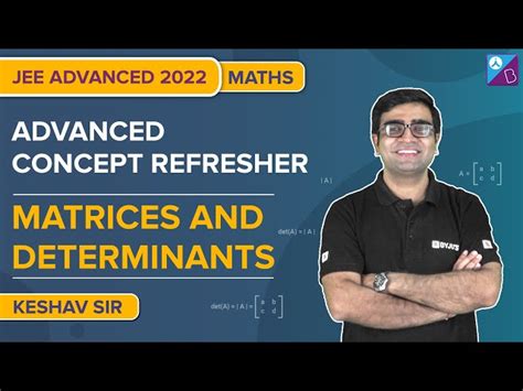 Important Matrices And Determinants Formulas For Jee Maths