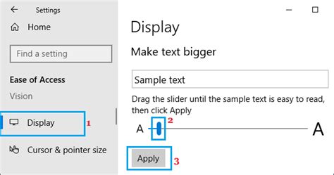 How To Change Text Size In Windows 10 Techbout