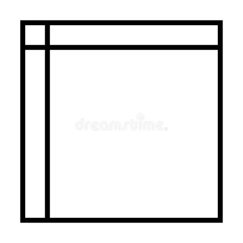 Internal Storage Flow Chart Shape Element For Process Layout Diagram Illustration Stock Vector
