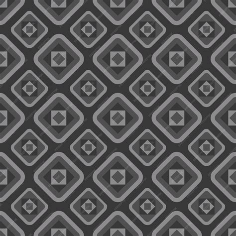 Premium Vector Geometrical Monochrome Seamless Pattern