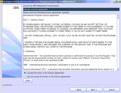 Installing The Websphere Portal Server