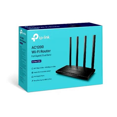 Wireless Or Wi Fi Black Tp Link Archer C6u Ac1200 At Best Price In Chennai