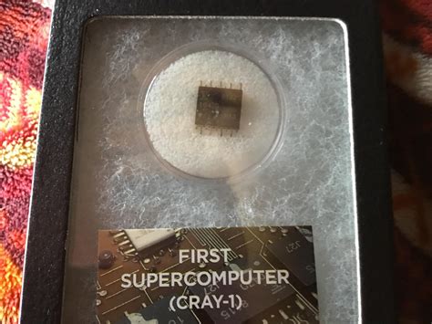 This Integrated Circuit From The Cray 1 Supercomputer Circa 1975 R Engineeringporn