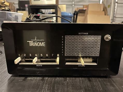 Billotti Trinome 1960s Black Reverb