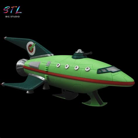 🚀 Planet Express Ship Stl Futurama 3d Printable Model