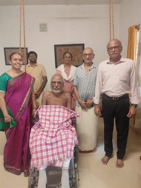 A Great Soul Respectable Thiru Ramakrishnan Of Amar Seva Sangam