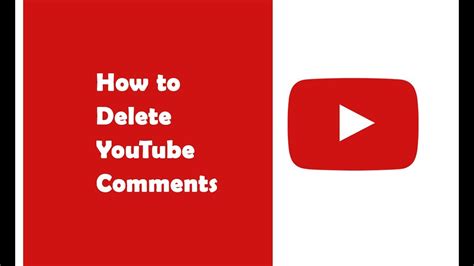 How To Delete YouTube Comments Easy Method YouTube