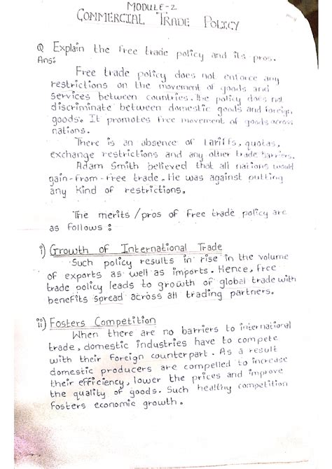 Tybcom Sem 6 Module Economic Notes Bcom Studocu