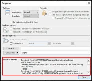 View Email Headers In Outlook A Comprehensive Guide