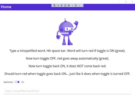 Toggling Isspellcheckenabled And Istextpredictionenabled Should Refresh