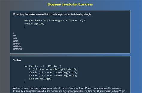 github doki050 eloquentjavascript exercises