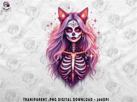 1 Gothic Cat Girl Design Designs And Graphics