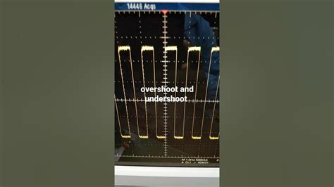 Overshoot And Undershoot Upside Overshoot And Downside Undershoot Noise In Signal Youtube