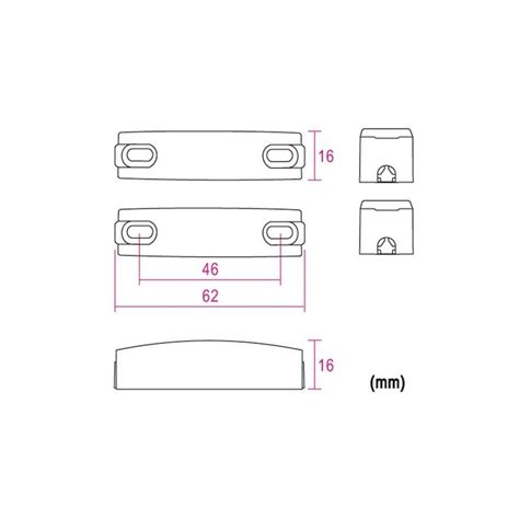 Contact De Porte Magnétique Standard Mchobby Vente De Raspberry Pi Arduino Odroid Adafruit