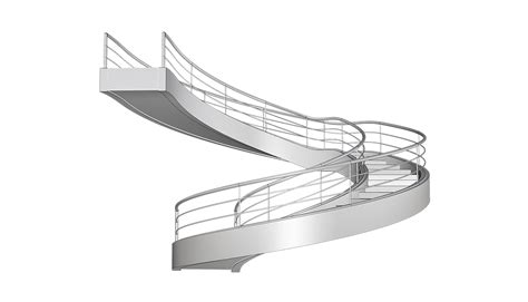 Parametric Spiral Stairs Using Grasshopper For Rhino