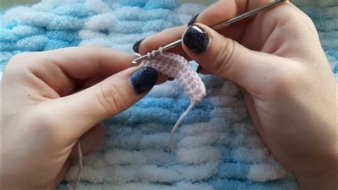 Как вязать полустолбик с одним накидом Прибавка и убавка полустолбиком с накидом Youtube