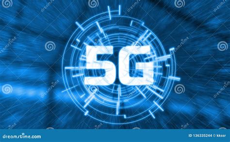 5g Network Wireless System And Internet Connection Background 5g