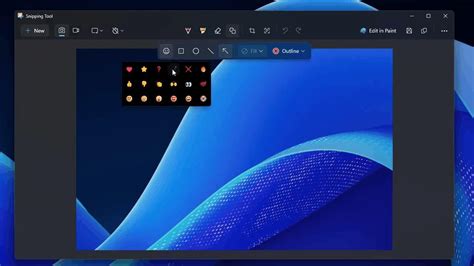 Snipping Tool Is Getting Support For Emoji Annotations QR Code Decoding And HDR Correction