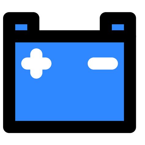 Car Battery Vector Svg Icon Svg Repo