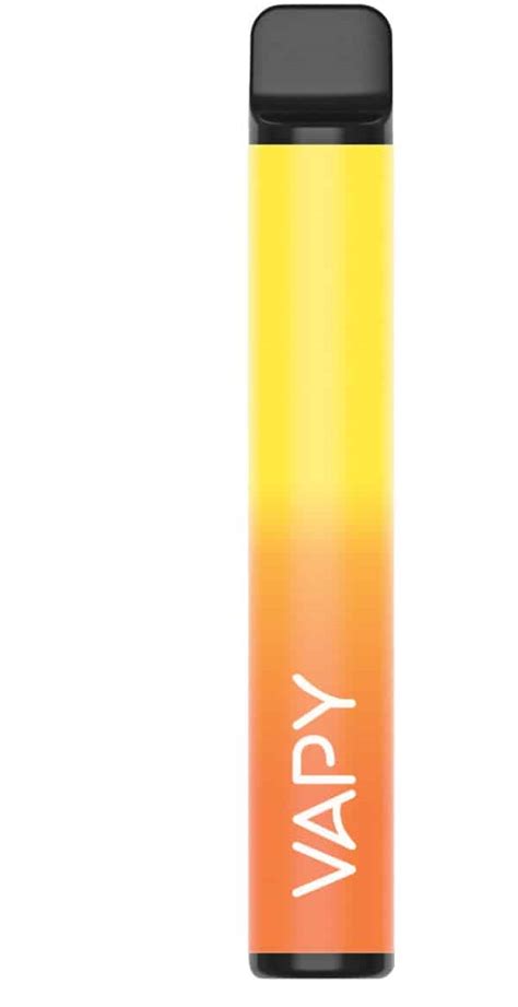 Безникотиново електронно наргиле Vapy манго с леден ефект без никотин 800 дръпвания ᐉ Бързо и