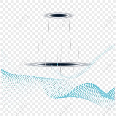 조명 효과 추상 퀀텀 블루 체크 무늬점선양자 Png 일러스트 무료 다운로드 Lovepik