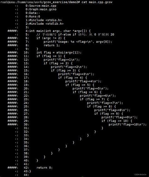 Gcov、clov统计代码覆盖率，模拟fuzz统计代码覆盖率趋势gcov代码覆盖率 Csdn博客