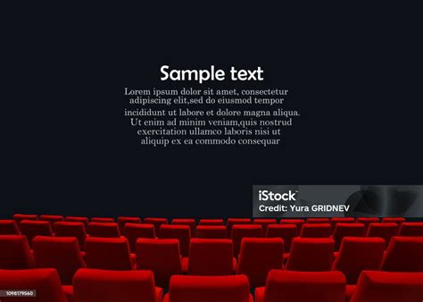 빨간 좌석 시네마 스크린입니다 영화는 포스터 디자인을 초연 벡터 배경입니다 영화관에 대한 스톡 벡터 아트 및 기타 이미지 영화관 Theatrical