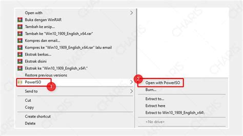 Cara Membuka File ISO Dengan Tanpa Aplikasi Di Windows