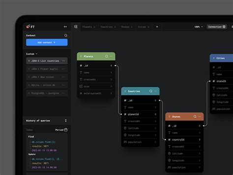 Database Visualisation Web Design By Conceptzilla On Dribbble