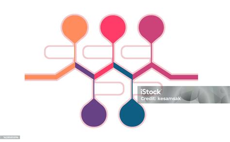 인포그래픽 비즈니스 수평 타임라인 단계 프로세스 차트 템플릿입니다 벡터 현대 배너는 프리젠 테이션 및 워크 플로우 레이아웃 다이어그램 웹 디자인에 사용됩니다 그래프 옵션의