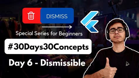 Dismissible In Flutter Complete Flutter Crash Course Flutter