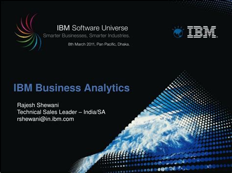 PPT IBM Business Analytics PowerPoint Presentation Free Download