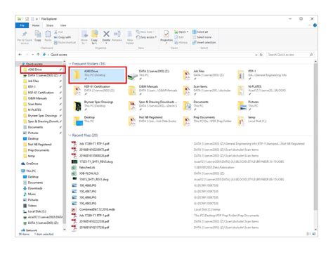 solved a360 drive folder pinned to quick access in windows 10