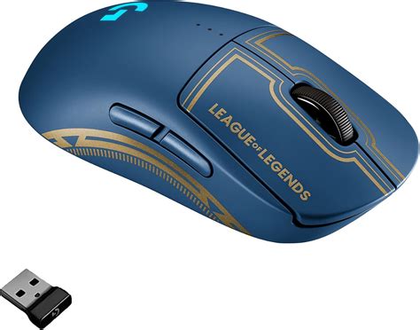 Logitech G PRO Wireless Gaming Mouse - Lightspeed, Hero 25K Sensor ...