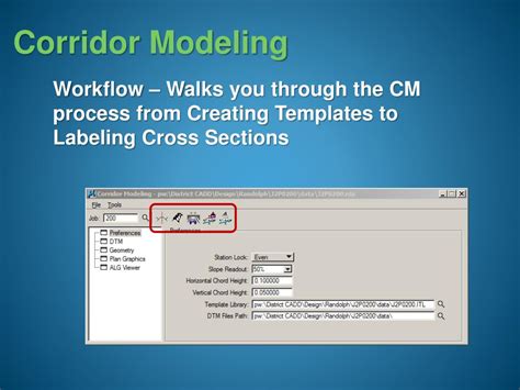 Ppt Geopak Corridor Modeling Roadway Designer Powerpoint Presentation
