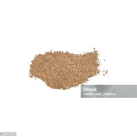 흰색 배경에 고립 된 반짝이 브론즈 골드 스팟 크리스마스 빛나는 브러시 스트로크 텍스처 공휴일에 대한 스톡 벡터 아트 및 기타 이미지 공휴일 금 금속 금색 Istock